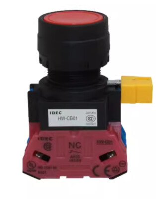 1pcs IDEC Push Button Switch 22mm HW1B-M111R 1NO+1NC | eBay