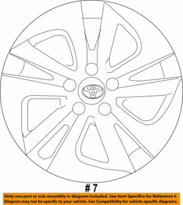 42602-47180 Toyota Cap, wheel 4260247180, New Genuine OEM Part | eBay