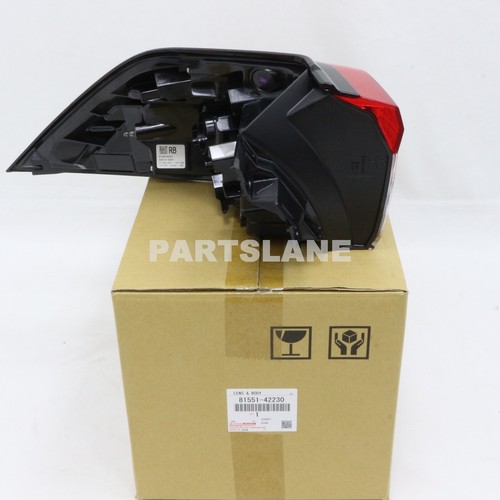 Toyota RAV4 OEM Rear RH Right Tail Light Combination Lamp Lens Body ...