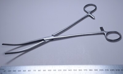 V. Mueller #GL3211 Rochester-Pean 10" Curved Forceps Stainless Steel ...