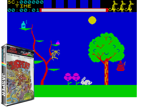 Sinclair ZX Spectrum 48K Game - JASPER - Micromega - Tested & Working ...