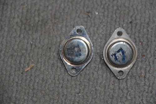 2 Mullard AD149 PNP GERMANIUM POWER TRANSISTORS TO 3 Tested Vintage 70 ...