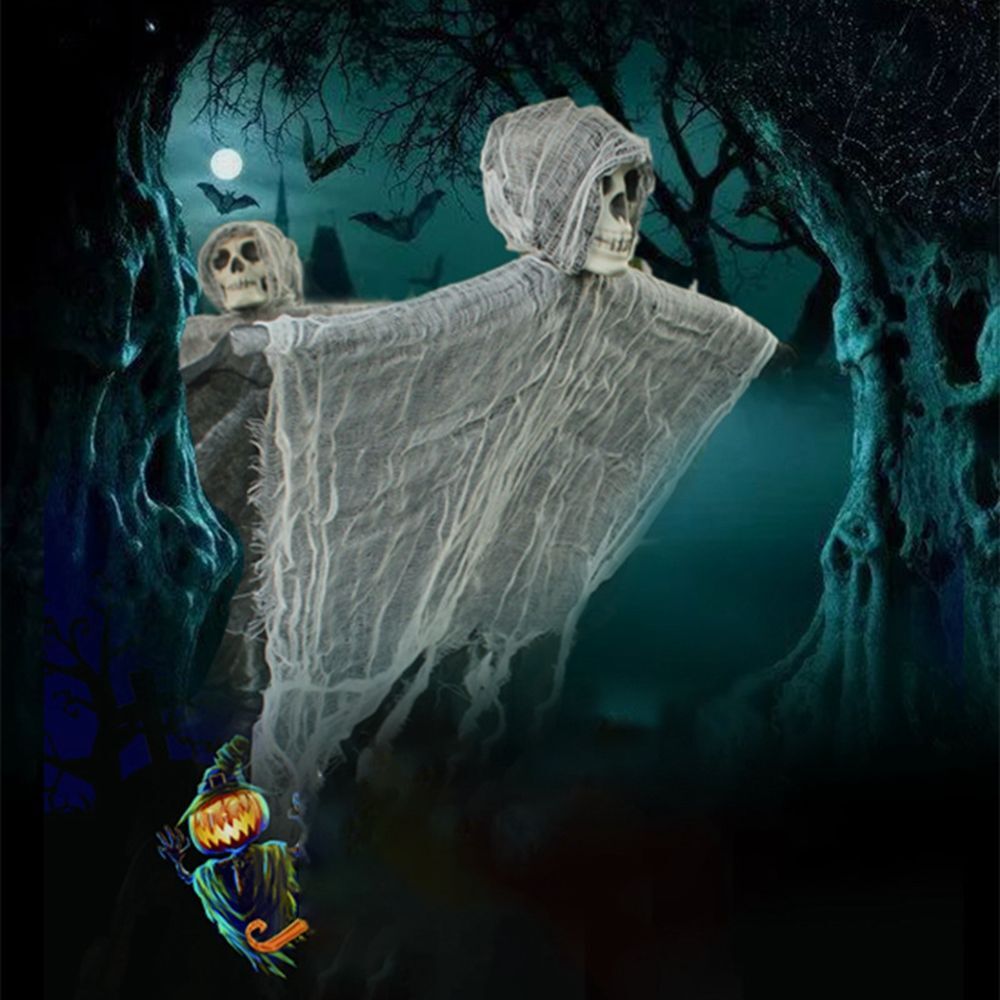 Halloween Skull Head Little Hanging Ghost Ghost Pendant Haunted House ...