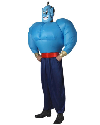 Disney Aladdin Genie Inflatable Mens Costume | eBay Australia