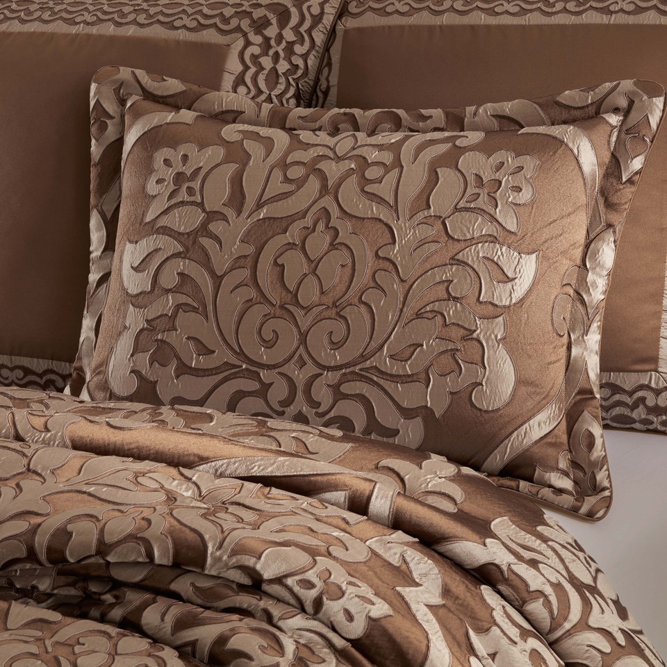 J Queen Surano Copper 4-Piece Comforter Set in Cal King- Final Sale | eBay
