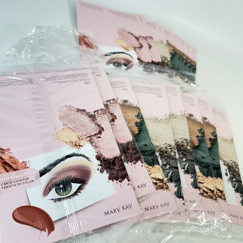 Mary Kay Color Card Mixed Lot of 52 Cards Chromafusion Samples | eBay