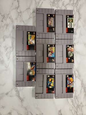 Super Nintendo (SNES) Games Lot Of 8 | eBay