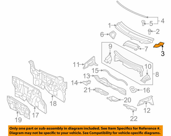 55083-52080 Toyota Ventilator sub-assy, cowl side, rh 5508352080, New ...