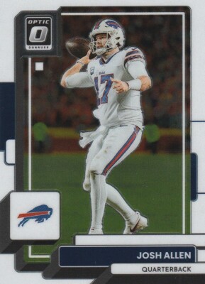 JOSH ALLEN 2022 OPTIC BASE CARD 20 BUFFALO BILLS LIST 2 | eBay