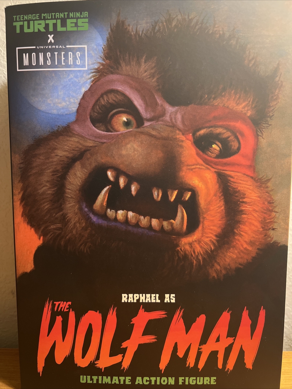 NECA TMNT X Monsters Raphael as The Wolfman Ultimate Action Figure | eBay