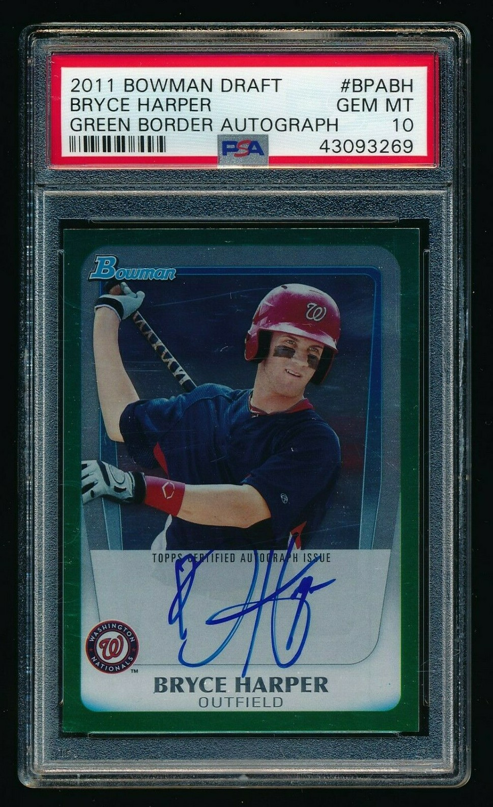 Bryce Harper | Autographed Baseball Memorabilia & MLB Merchandise