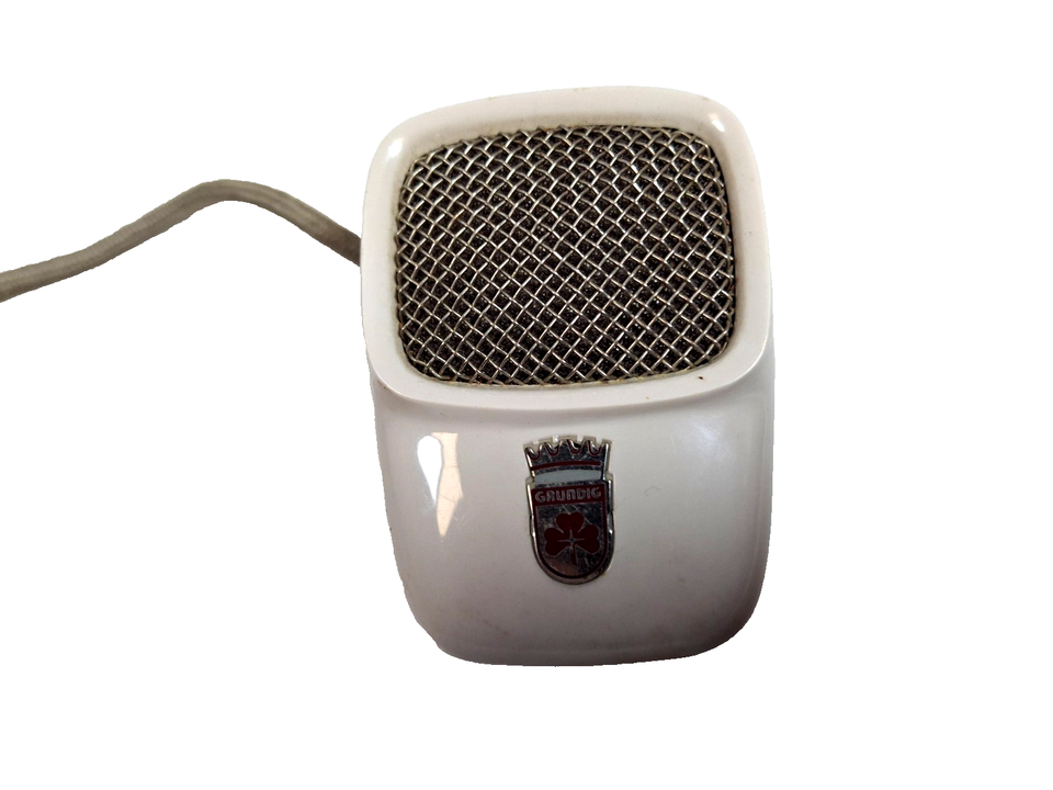 Vintage Grundig GDM 12 Dynamic Microphone – Classic Retro Collectible ...