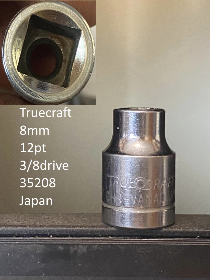 USA MADE 8MM 9MM 10MM Sockets 6pt 12pt 1/4 3/8 1/2 Drive , many Vintage ...