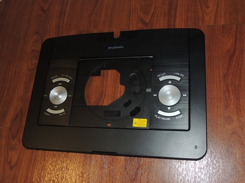 New - Genuine Front Top Panel Casing - Sylvania SDVD1332 SDVD1332-B 13. ...