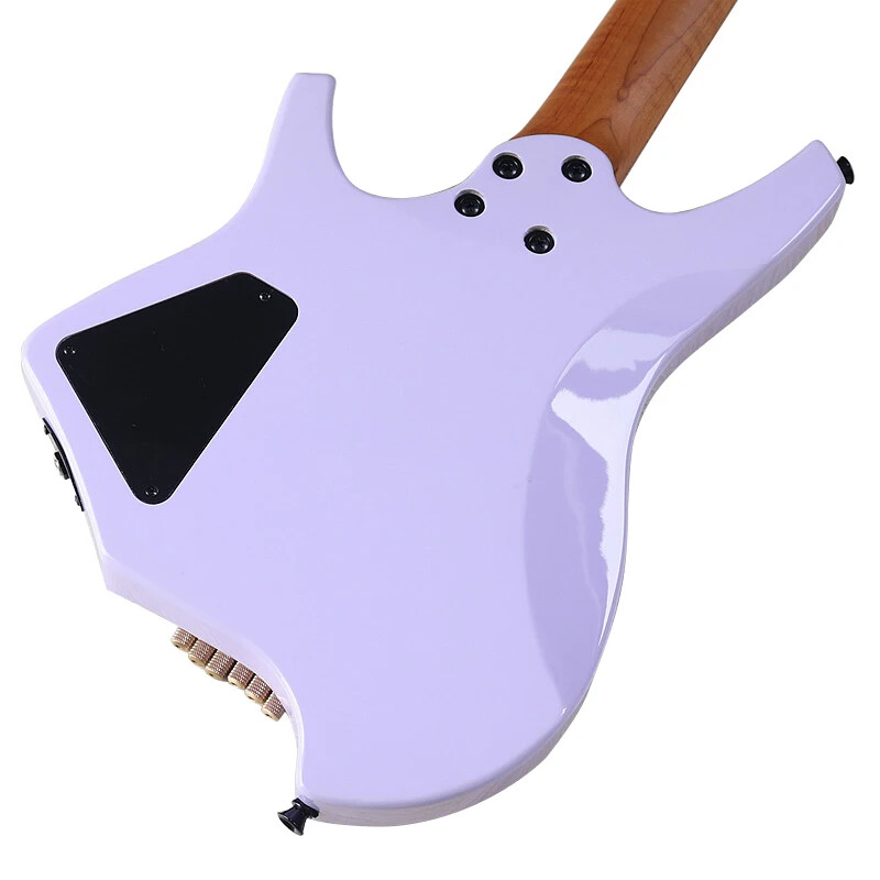 Headless Electric Guitar 30 Inch Travel Guitar Solid Basswood Body 6 ...