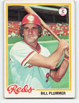 1978 Topps #106 Bill Plummer EX Excellent Reds | eBay
