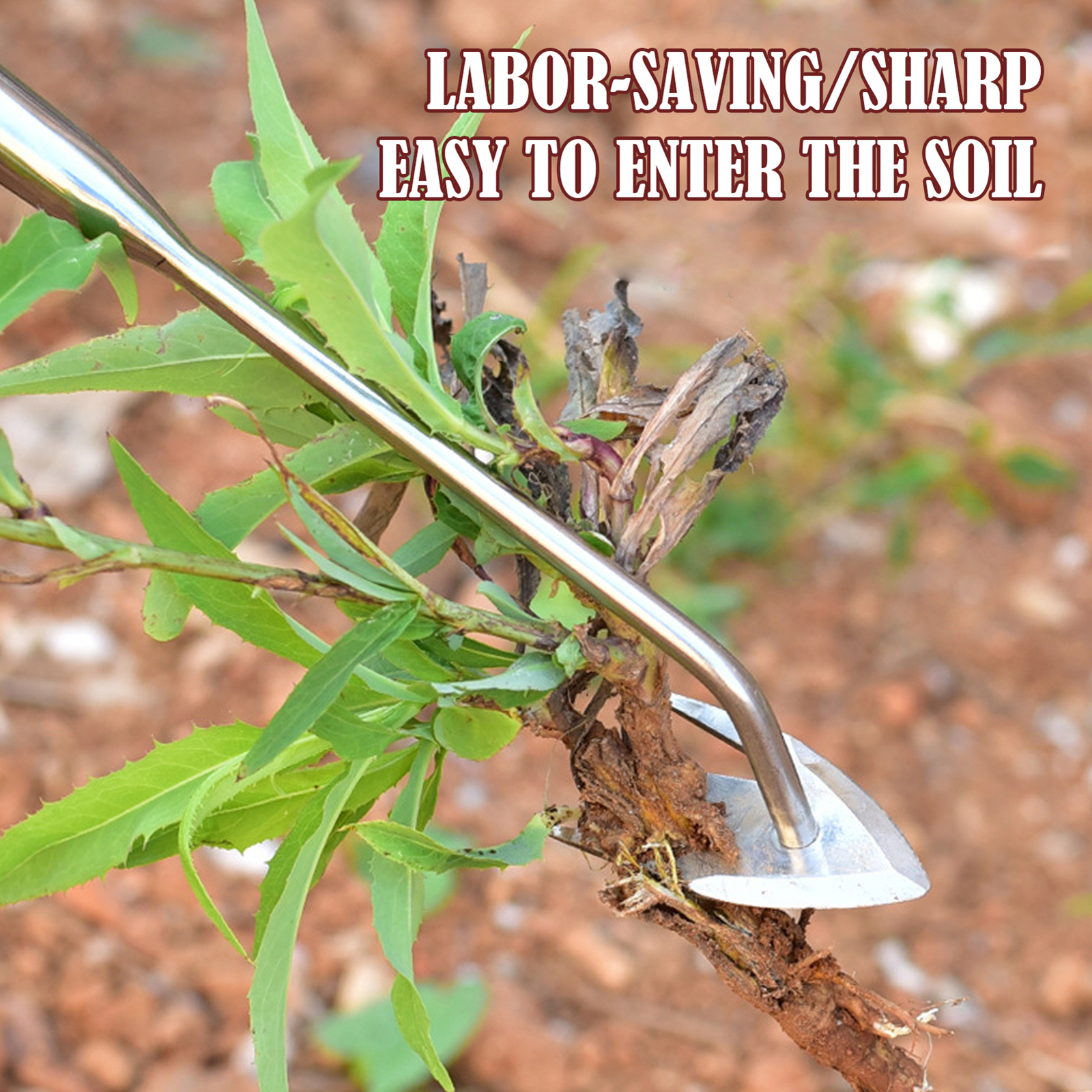 Weed Remover Sharp Tip Weed Removing Polished Surface Garden Weeder ...