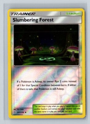 SM - Unified Minds #207/236 Slumbering Forest Reverse Holo | eBay