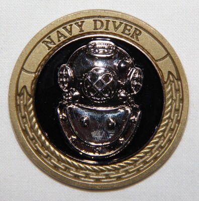 UNITED STATES NAVY DIVER CHALLENGE COIN | eBay
