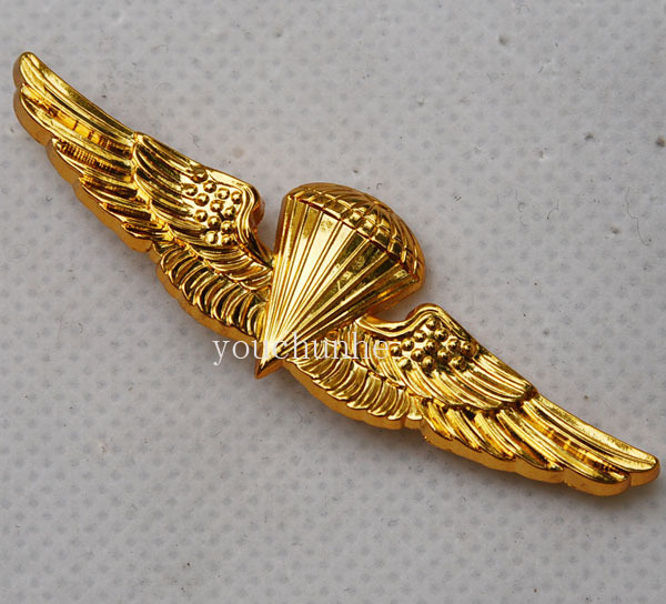 US U.S. Navy Parachute Parachutist Landings Wings Badge Pin Gold-US197 ...