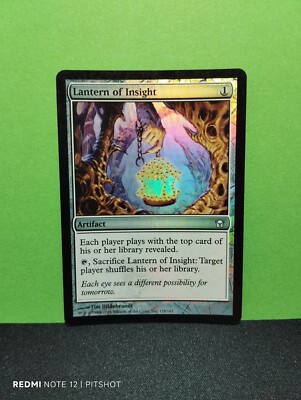 FOIL Lantern of Insight / Laterne der Einsicht - MTG Magic | eBay.de