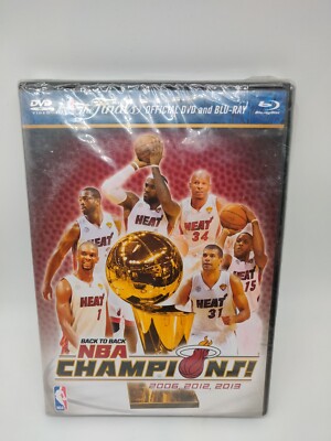 NBA: 2013 NBA Champions - Highlights (DVD, 2013, 2-Disc Set) Blu-Ray ...