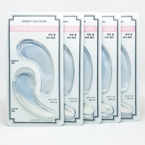 MISSHA Speedy Solution Firming Gel Eye Patch 5pcs Anti Wrinkle Lifting K-Beauty | eBay