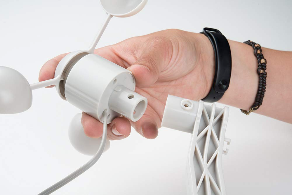 Weather Meter Kit - Station Includes Analog sensors Wind Vane Cup ...