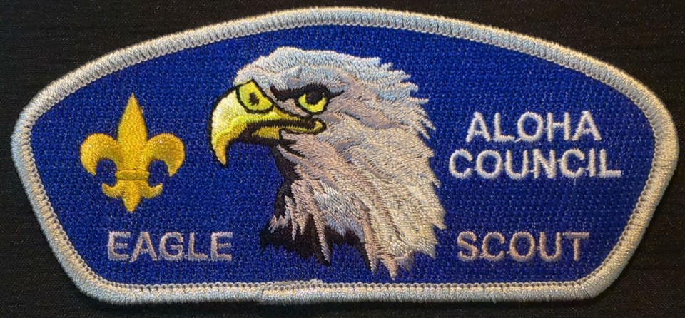 OA ALOHA COUNCIL BSA MOKUPUNI O`LAWELAWE LODGE 567 PATCH EAGLE SCOUT ...