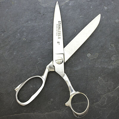 8" HEAVY DUTY STAINLESS STEEL TAILOR UPHOLSTERY SCISSORS Shears Utlity ...