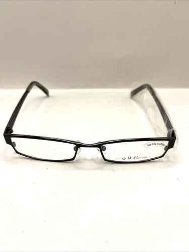 OGI Eyeglasses Titanium 5208 1072 Designer Demo Lens Black 50-18-140 | eBay