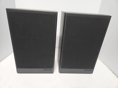 POLK AUDIO Model S-4 Bookshelf Speakers 8 Ohm 100 Watts Excellent ...