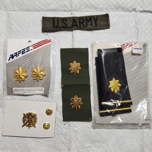 8pc Bundle O4 Major package (MAJ) Uniform Army Military Rank service # ...