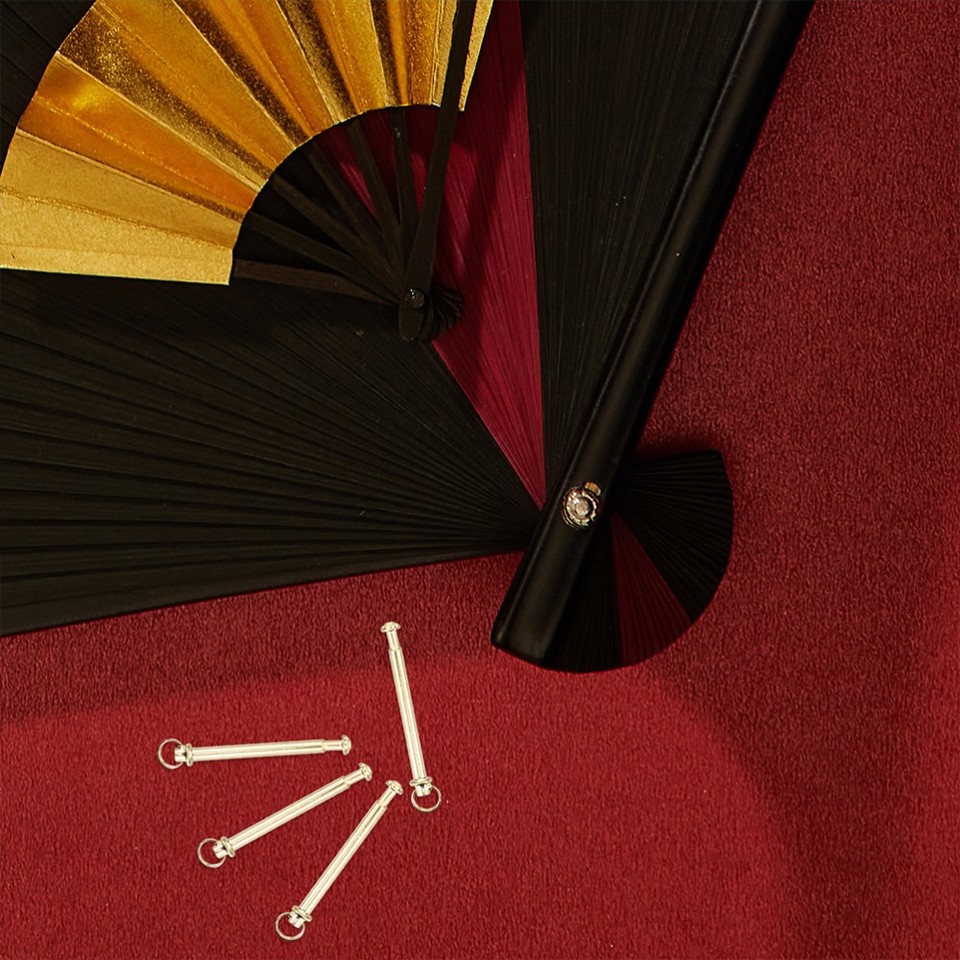 5 Sets Handheld Fan Shaft Rivets Nail Accessories Fixings Folding ...