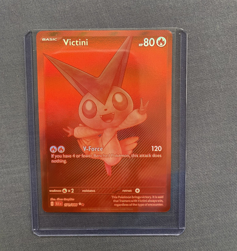 Red Victini 171/086 Black Bolt - NM/Mint- English Pokémon TCG | eBay
