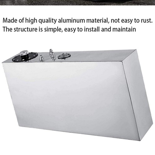 17 Gallon 64L Slim Aluminum Race/drift Fuel Cell Gas Tank+level Sender ...