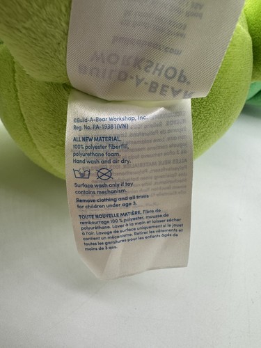 Build A Bear Magiquest Foli Green Plush Great Wolf Lodge Stuffed Animal ...