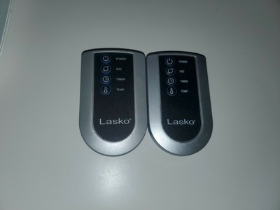2! - Lasko Remote Control 4 Button Black Silver Replacement Remote For ...