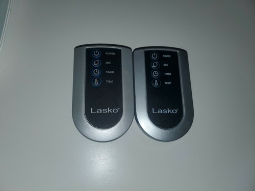 2! - Lasko Remote Control 4 Button Black Silver Replacement Remote For ...