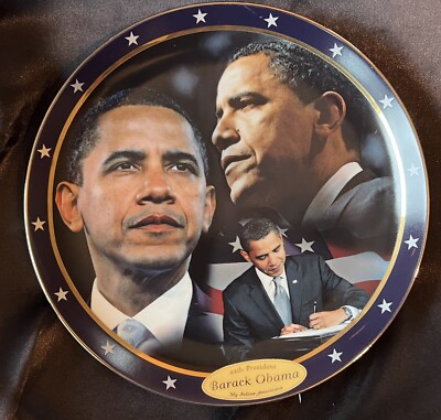 BARACK OBAMA 44TH PRESIDENT MY FELLOW AMERICANS COA BRADFORD EXCHANGE ...