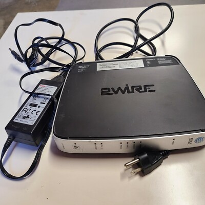 AT&T 2Wire 2701HG-B High Speed Internet DSL Wireless Gateway Modem ...
