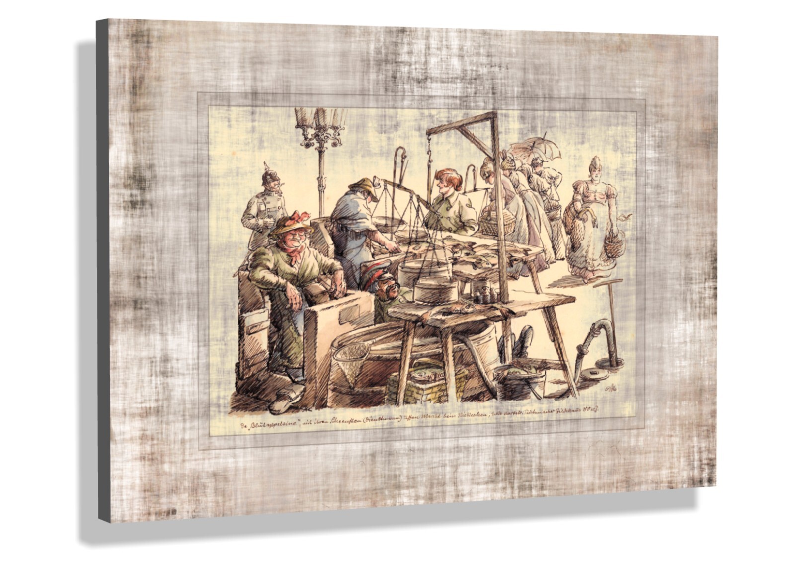 BILD MAGDEBURG DOM GUSTAV ADOLF WOLFF (1889-1947) LEINWAND XXL 100x70 ...