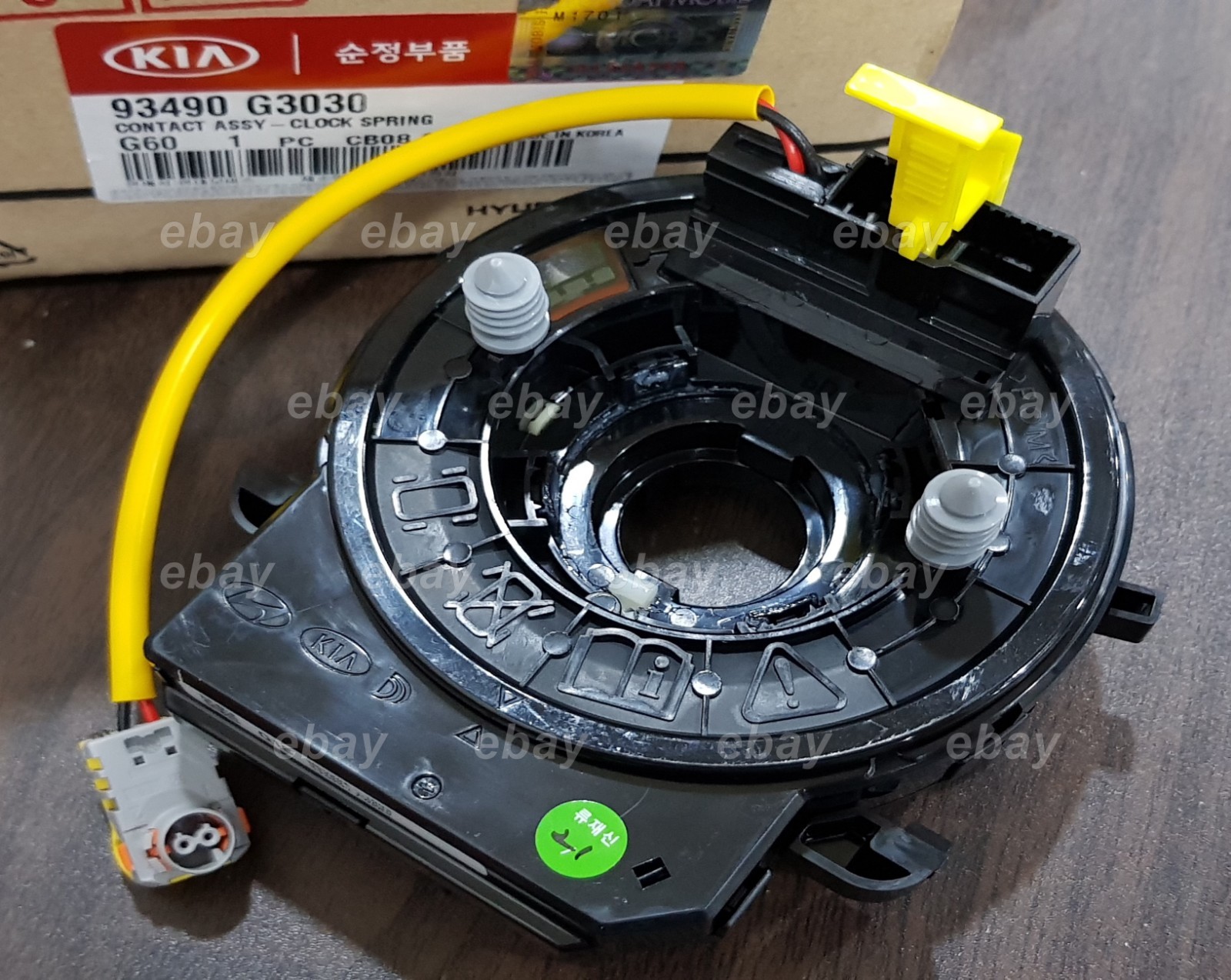 OEM Clock Spring Contact ASSY KIA Picanto Morning 2017+ #93490G3030 | eBay
