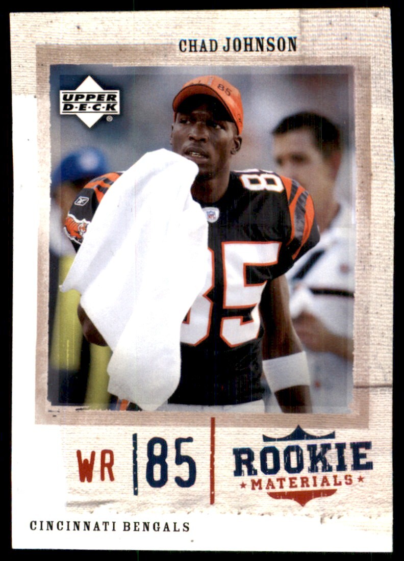 2005 Upper Deck Rookie Materials - #20 Chad Johnson for sale online | eBay