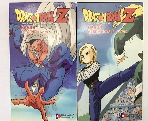 DBZ VHS Set Babidi Saga Uncut Incomplete | eBay