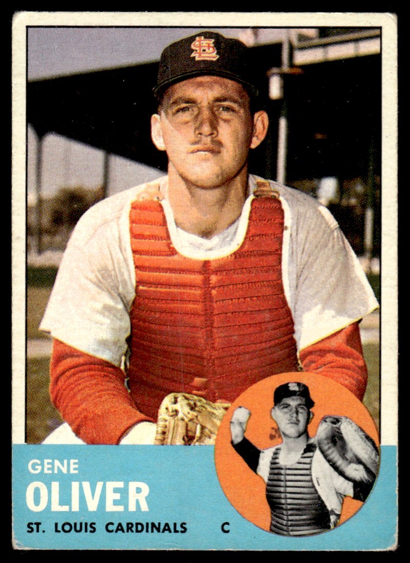 1963 Topps Gene Oliver ^ St. Louis Cardinals #172 | eBay