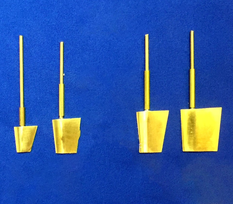 Brass Rudder Various Size 1:200/350 Rc Model Boat Kit | eBay