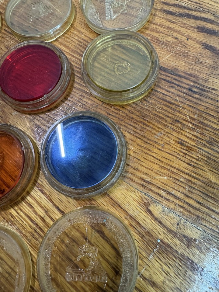 Graflex Crown Speed Graphic Drop In Filter including Orange Red Blue ...