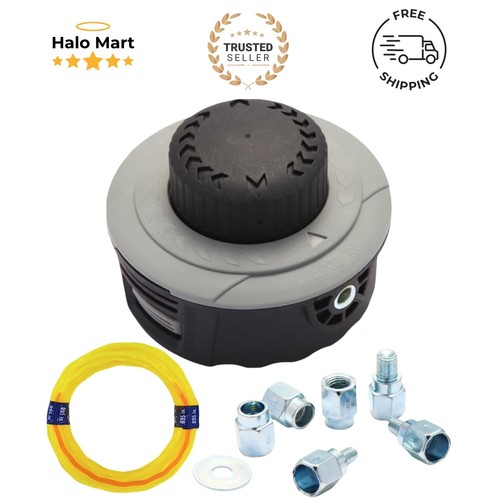 H02 Universal Trimmer Head with .095 Trimmer Line - Durable Lawn Care ...