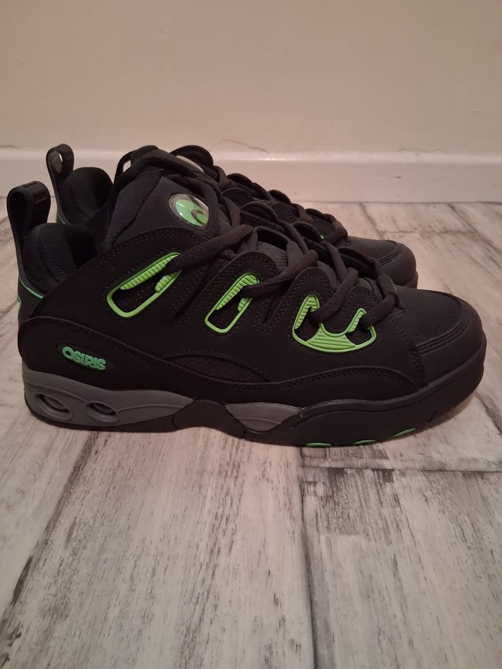 Osiris D3 2001 Green And Black Shoes UK 9 | eBay UK